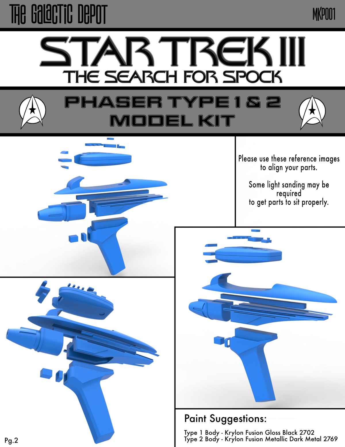Star Trek 3: Search For Spock – Model Kits (All Versions) – The ...