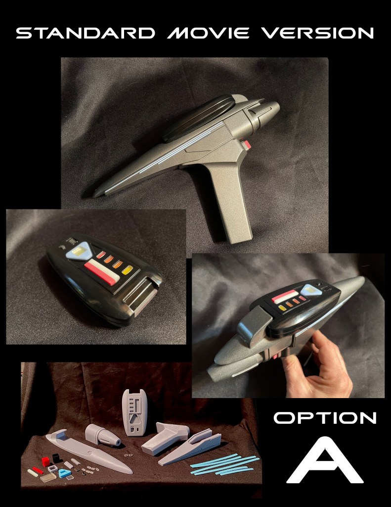 Star Trek 3: Search For Spock – Phasers (All Versions) – Assembled and ...